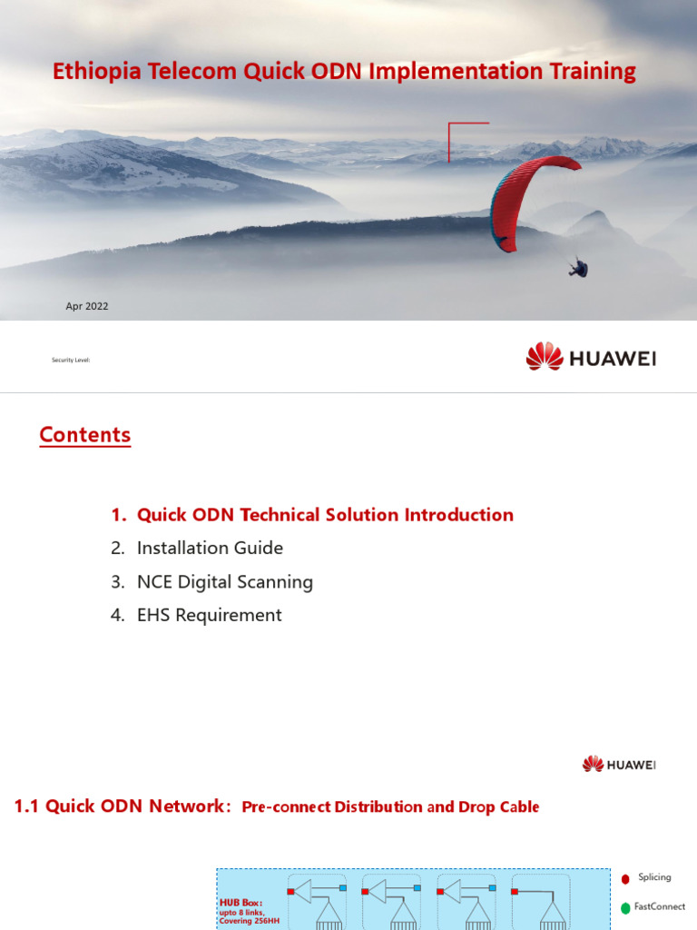 Ethiopia Telecom Quick ODN Implementation Training M | PDF | Qr Code ...