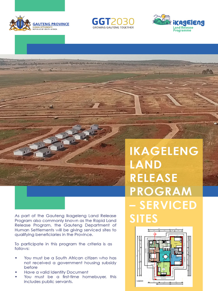 Ikageleng Land Release Program Details | PDF