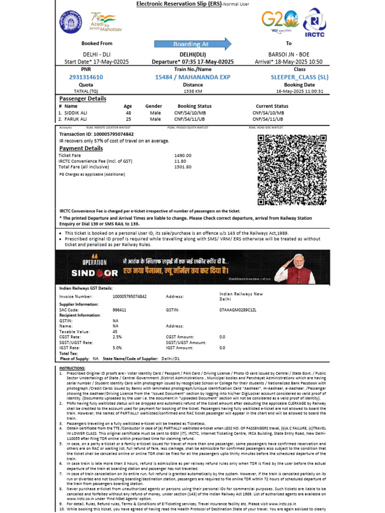 Print - Delhi - Dli - Barsoi JN - Boe - 2931314610 | PDF | Identity ...