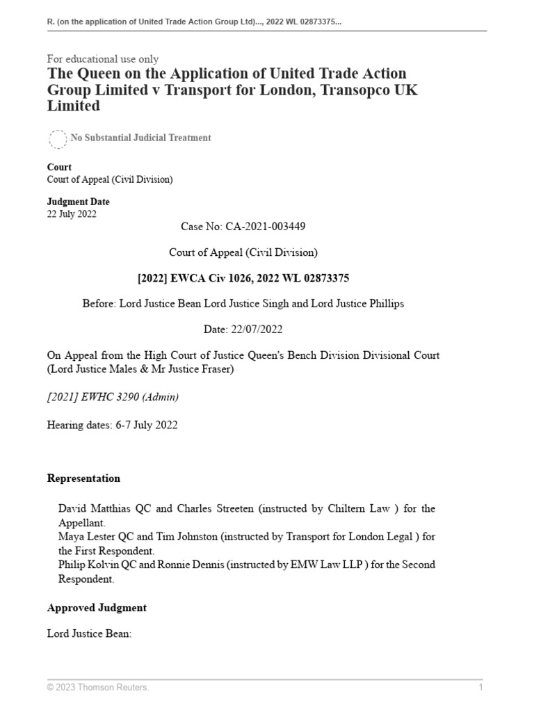 2024 (LSM Case Judgment Section A) | PDF