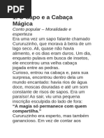10 Contos Curtos para Crianças | PDF | Moralidade | Fábula