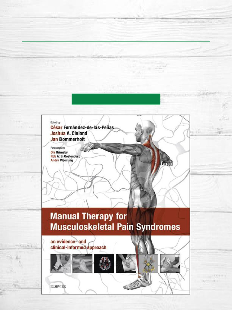 New Release Manual Therapy For Musculoskeletal Pain Syndromes An ...