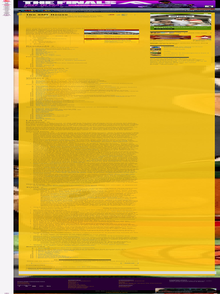 The SML House SML Wiki Fandom | PDF | Room | Bedroom