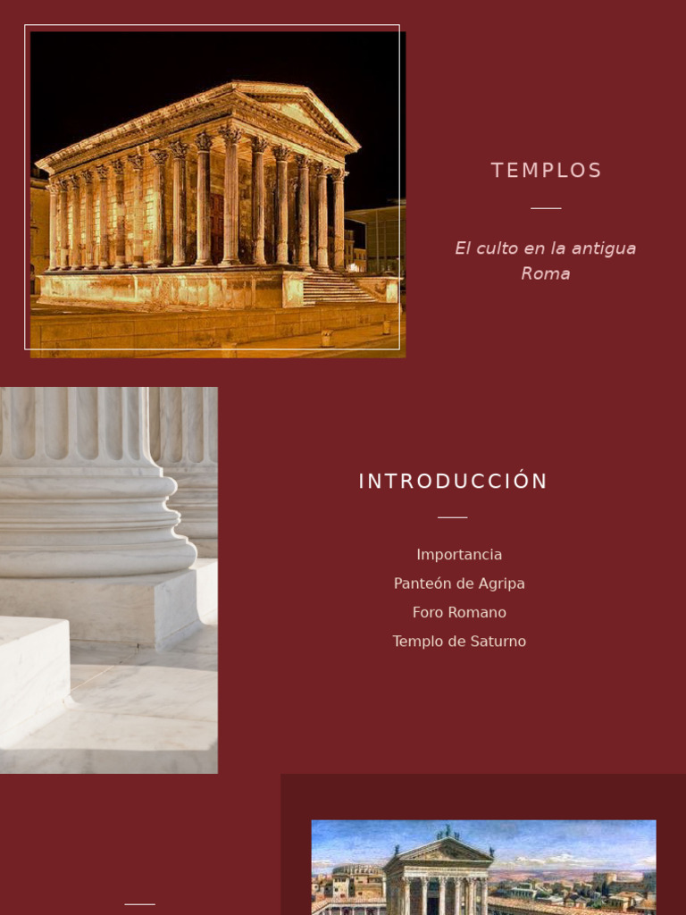 Templos Mitologia Latin | PDF