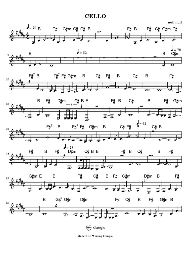 Cello Testigo Fiel | PDF
