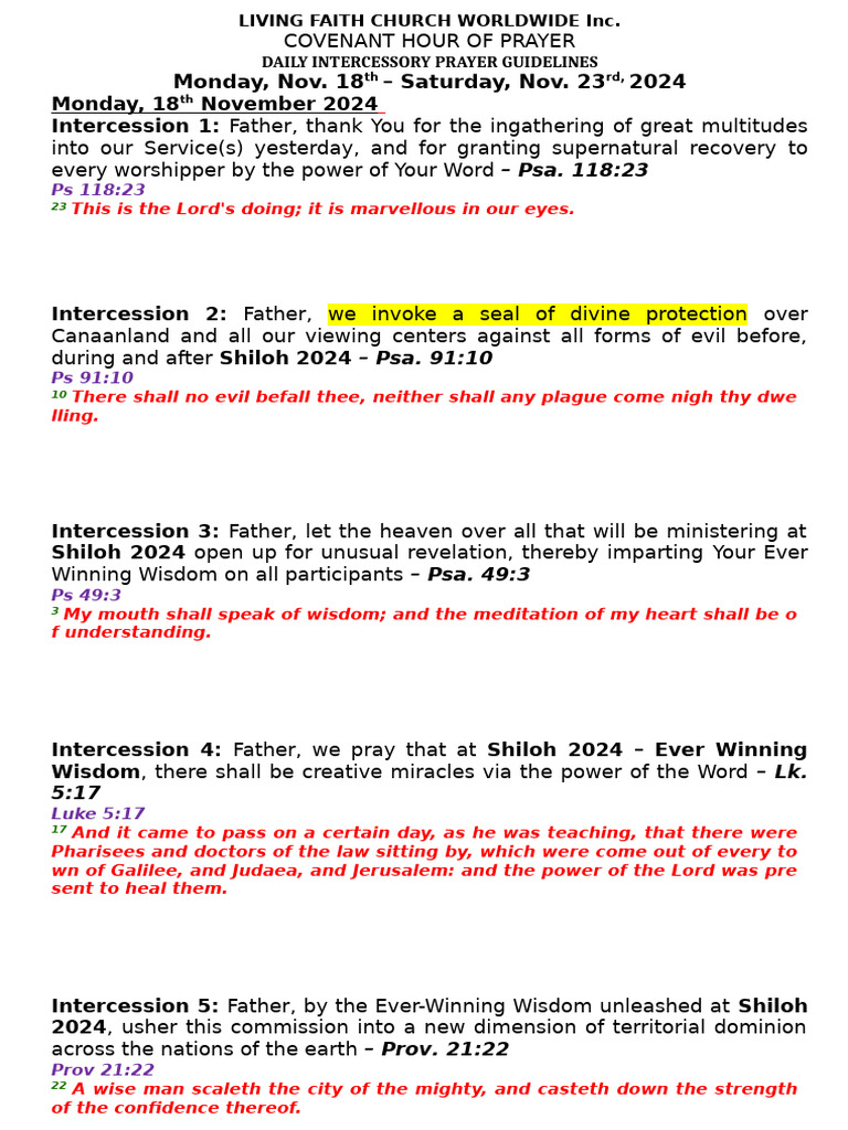 (With SCRPTR) Chop Exhortation - 18-1356 | PDF | Prayer | Intercession