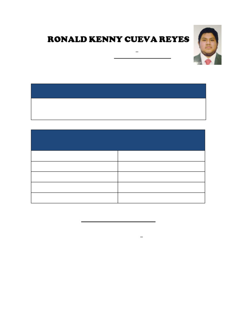 CV-RONALD-CUEVA-REYES_2025_ | PDF | Mi sql | Red mundial