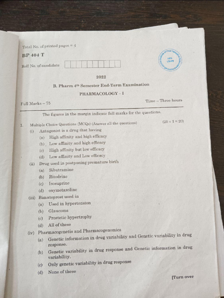 Pharmacology 1 | PDF