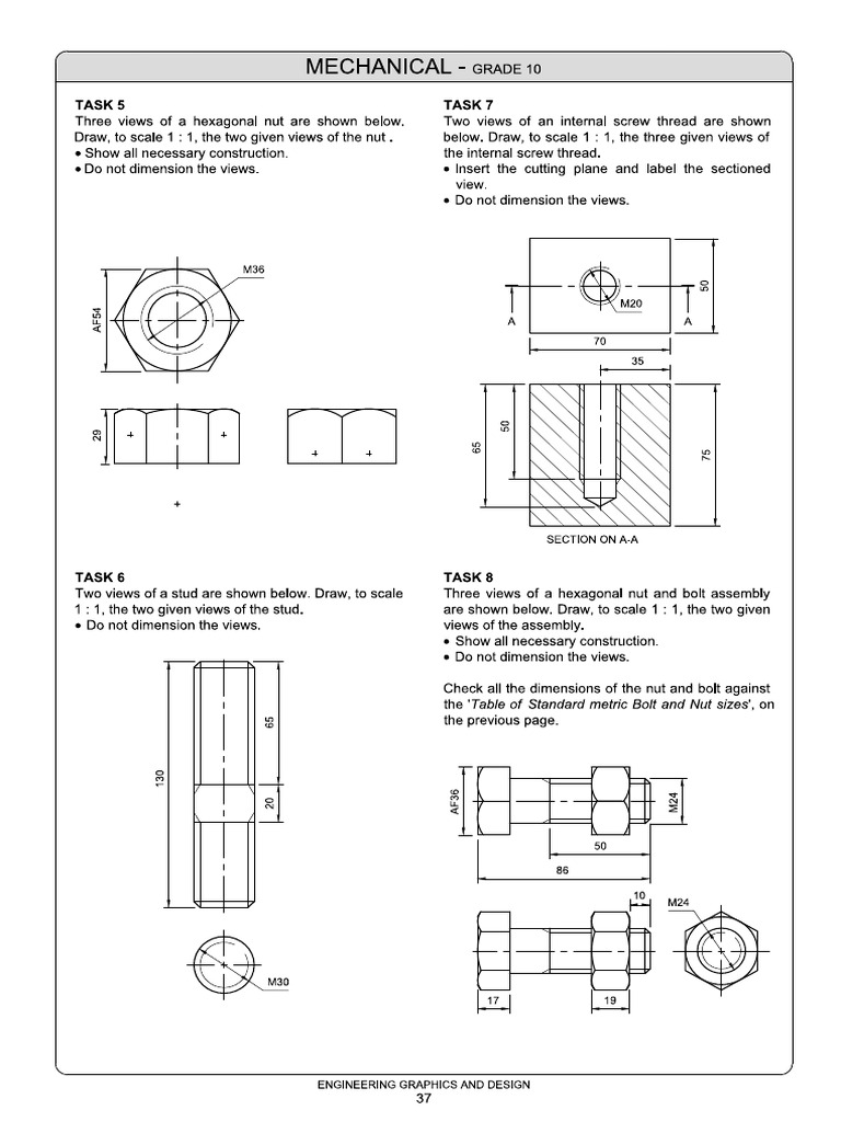 Activity - Bolt and Nut | PDF