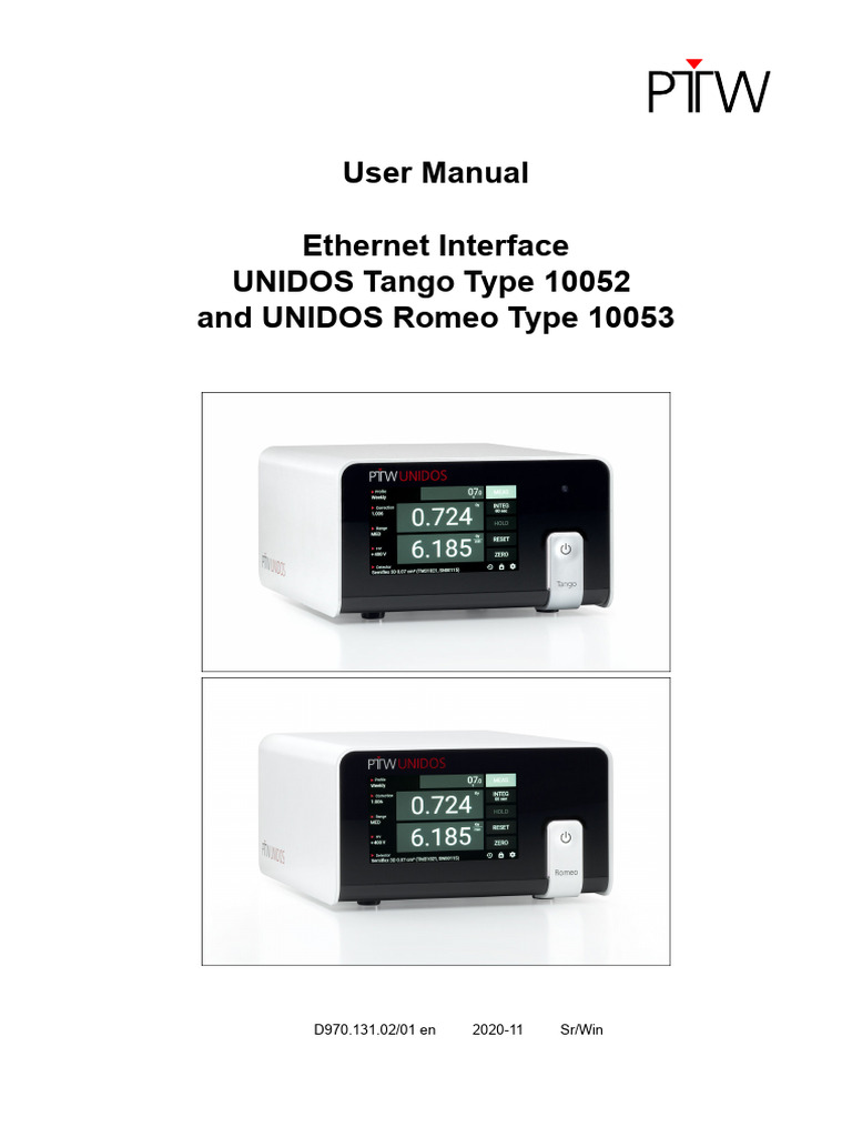 UNIDOS TANGO Romeo Interface Manuals | PDF | Computer Network ...