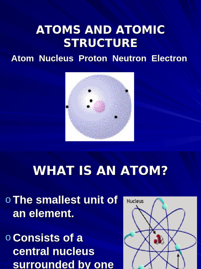 Atoms | PDF