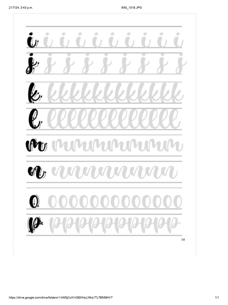 Letras Lettering | PDF