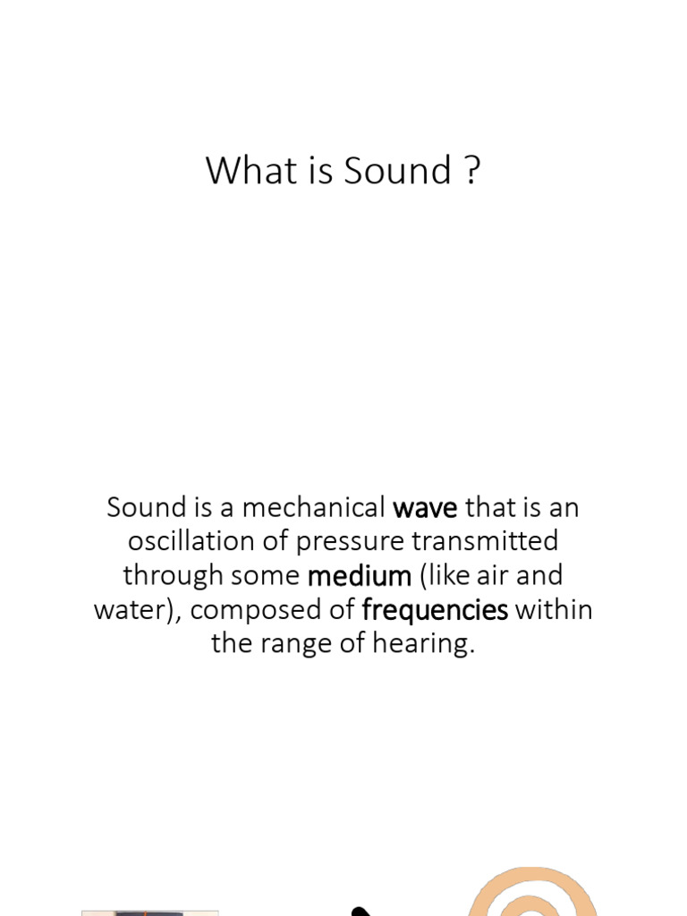What Is Sound | PDF