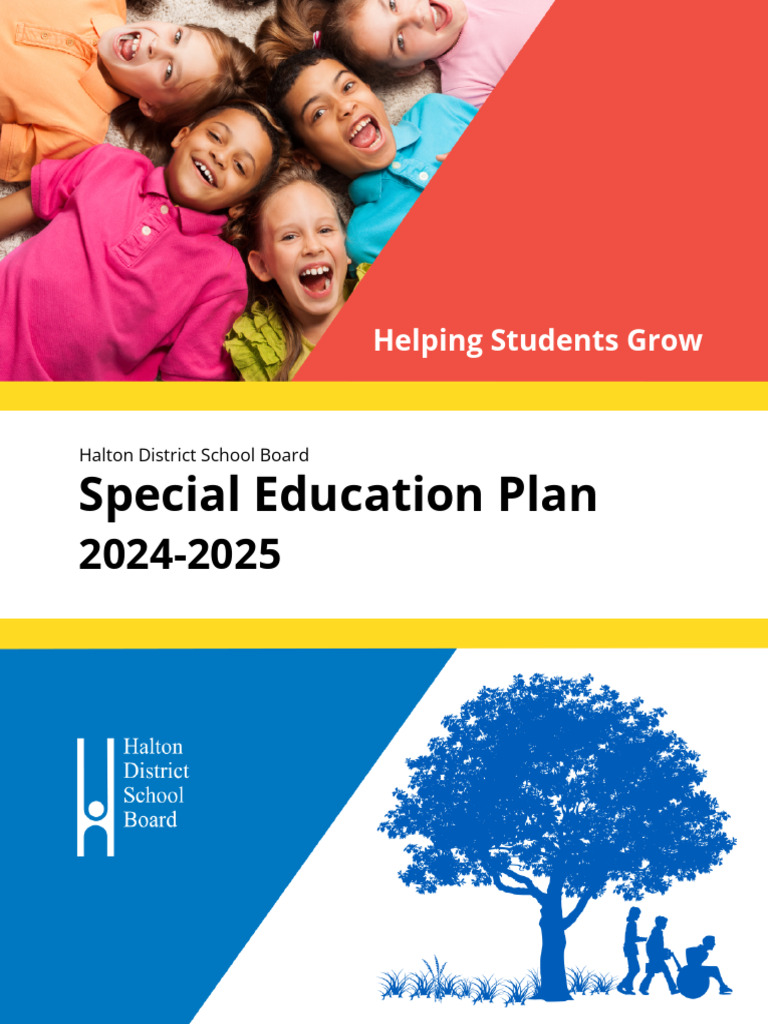 HDSB Special Education Plan 2024 2025 | PDF | Special Education | Individualized Education Program