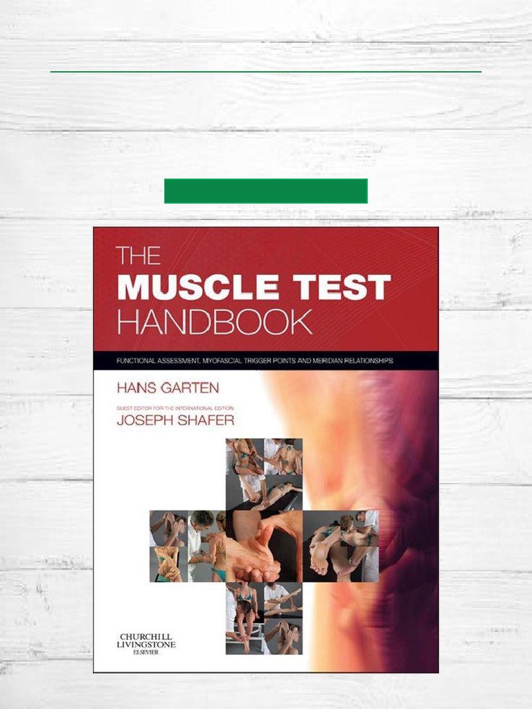 Limited Get The Muscle Test Handbook 1st Edition Secure Download | PDF ...