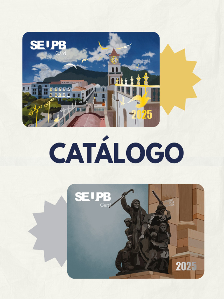 Catálogo SEUPB CARD | PDF | Tarjeta de débito