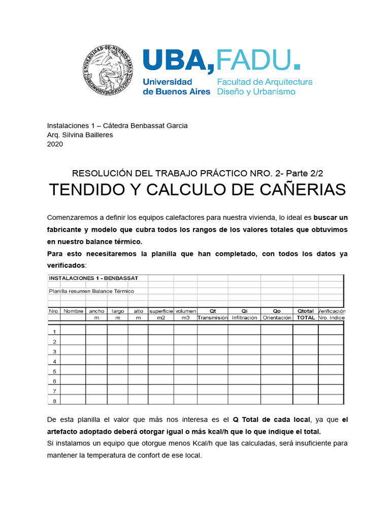 10 - TP NRO. 2 GAS - 2da Etapa | PDF | Chimenea