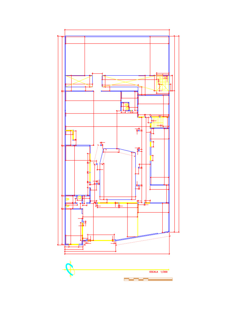 OLIVA DISEÑO Segundo Nivel Planta Acotada-Model | PDF