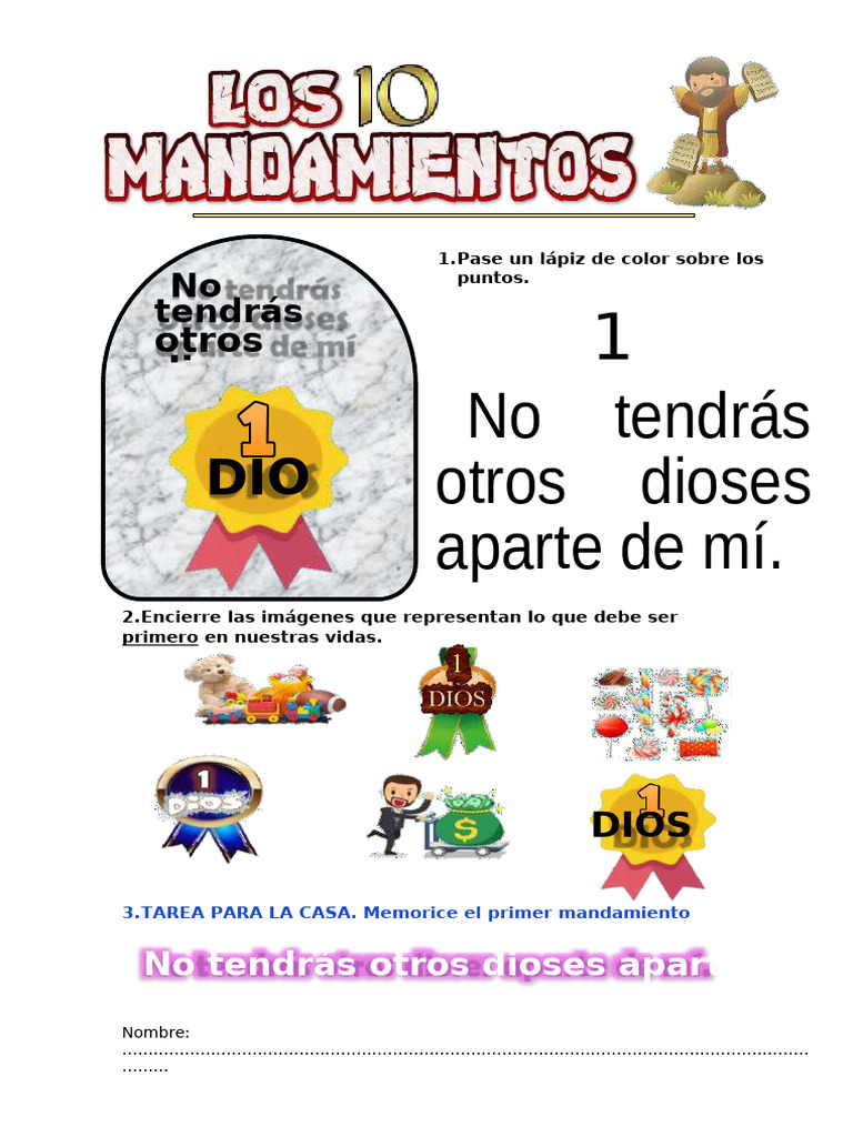 Primer Mandamiento | PDF