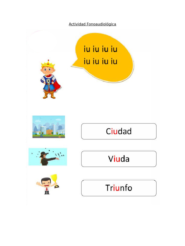 palabras iu | PDF
