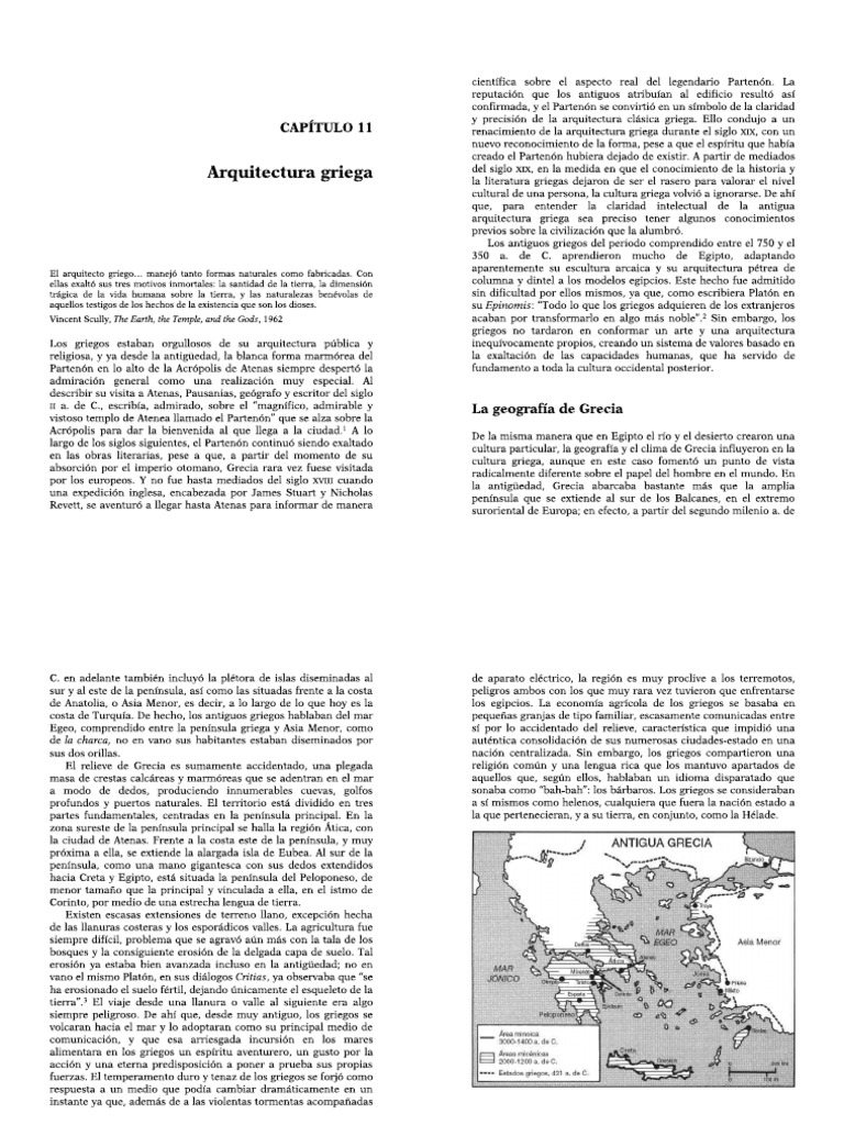 A4 Byn - Arq Griega - Leland Roth | PDF