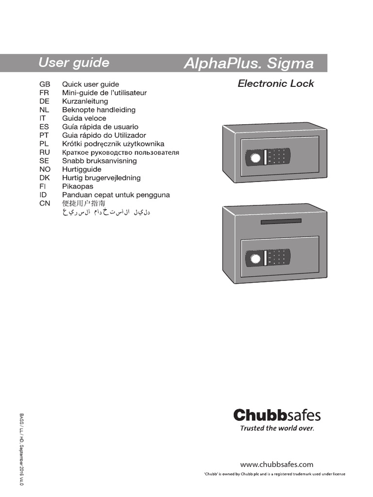 Alpha Plus User Manual Multilanguage | PDF