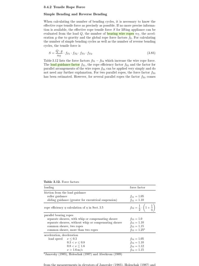 Tensile Rope Force_www.datasara.com | PDF | Force | Bending