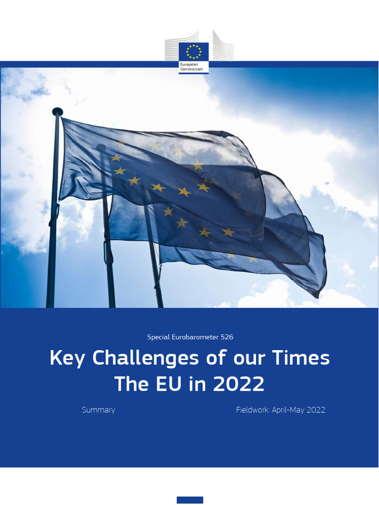 EU Key Challenges 2022 Survey Insights | PDF | European Union | Climate ...