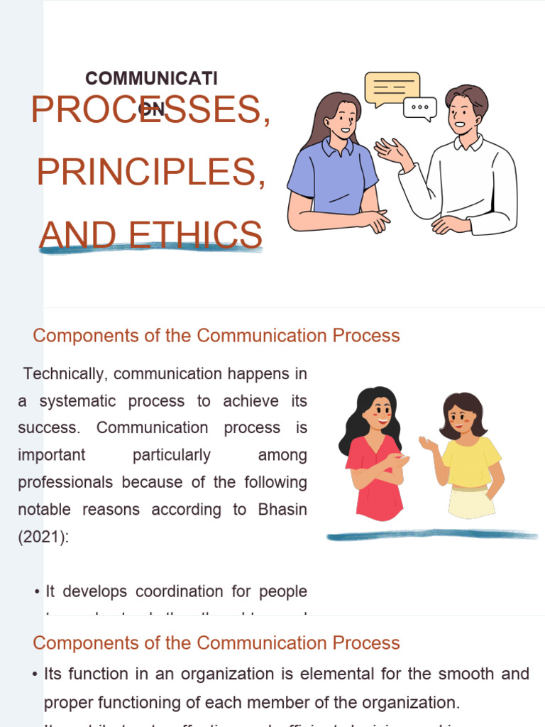Communication Processes Principles and Ethics | PDF | Communication | Cognition