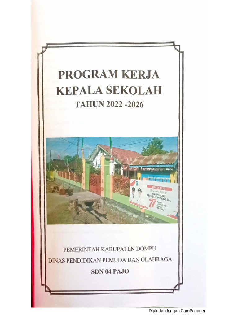 Program Kerja Kepsek | PDF