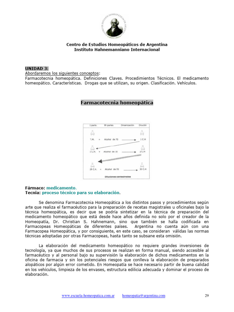 03procedimientos | PDF | Homeopatía | Medicamentos con receta