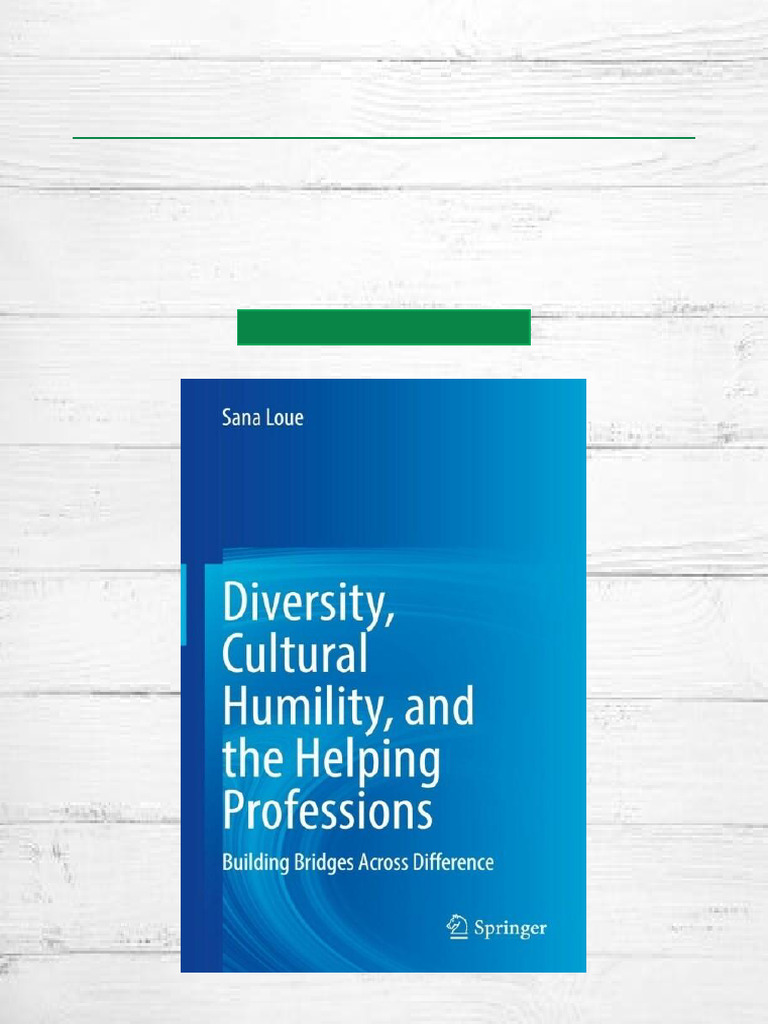 Hardcover Diversity, Cultural Humility, and The Helping Professions ...