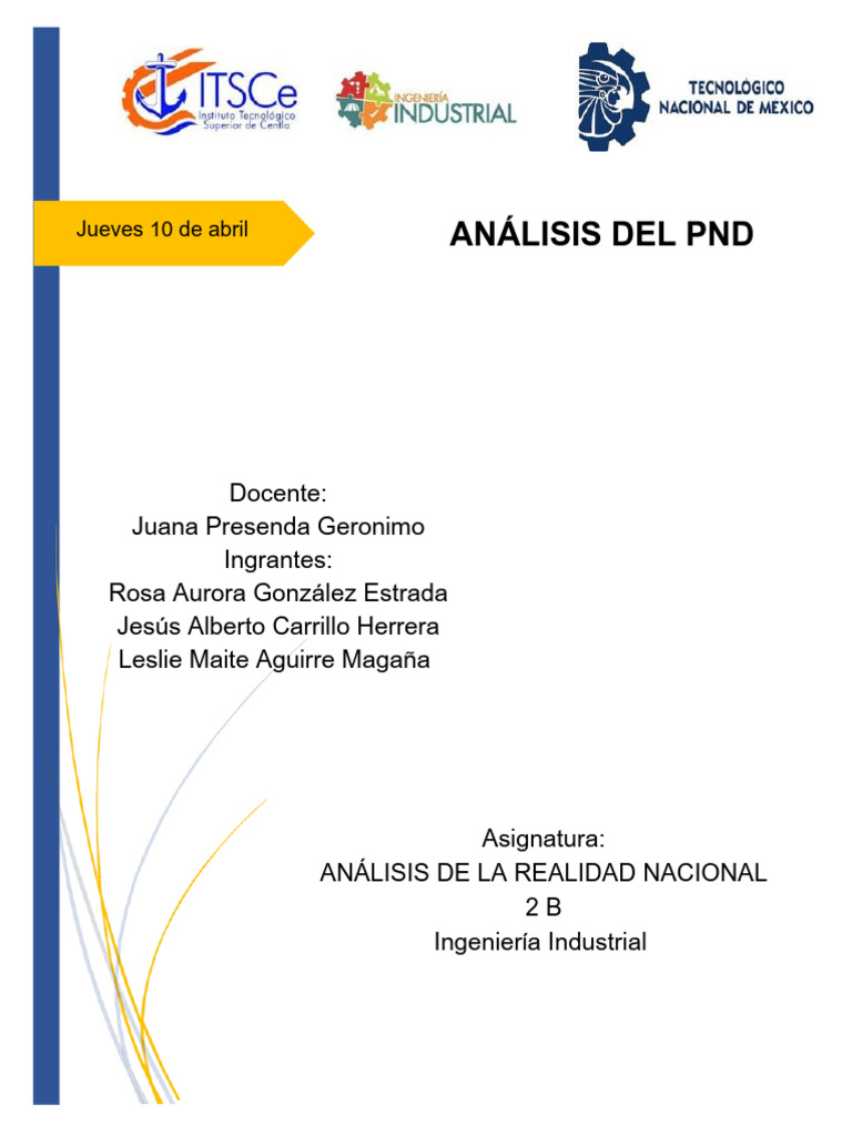 Análisis Del PND PDF | PDF | Sustentabilidad | Infraestructura