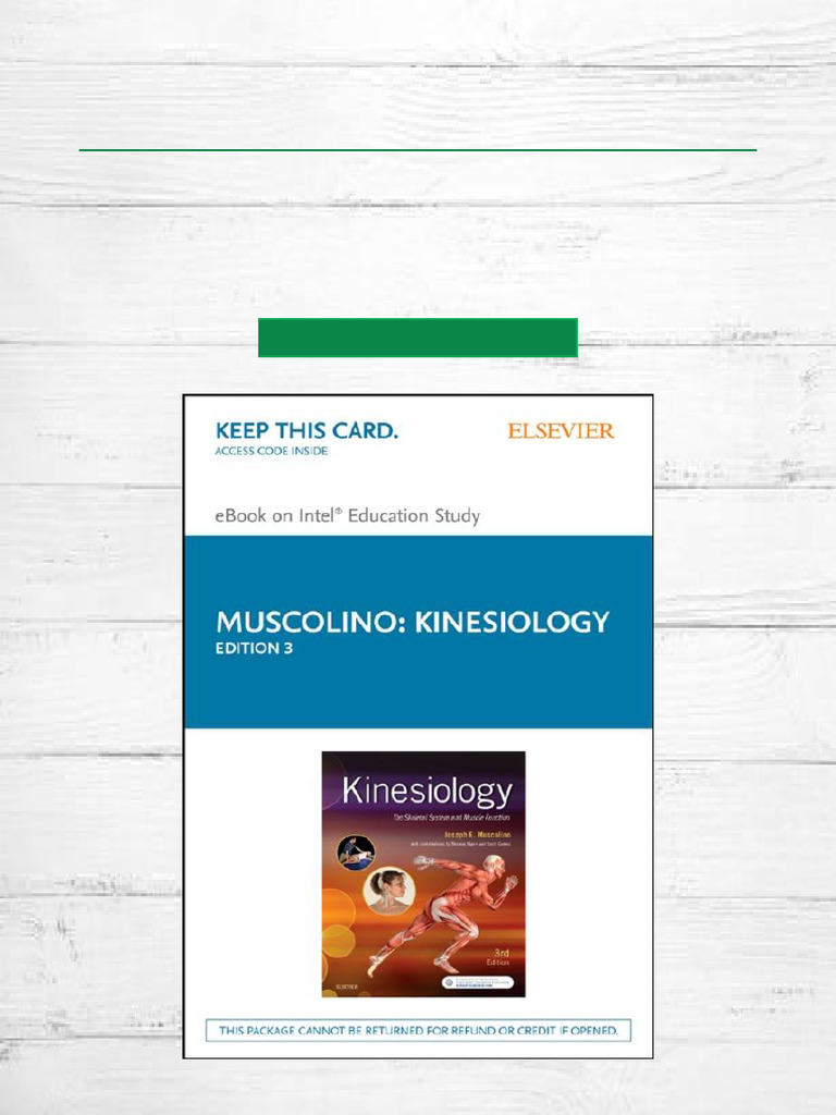 Bestseller List Kinesiology The Skeletal System and Muscle Function ...