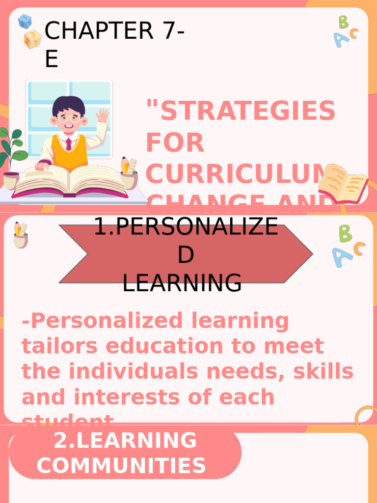CHAPTER 7E Strategies For Curriculum Change and Innovation BEED | PDF