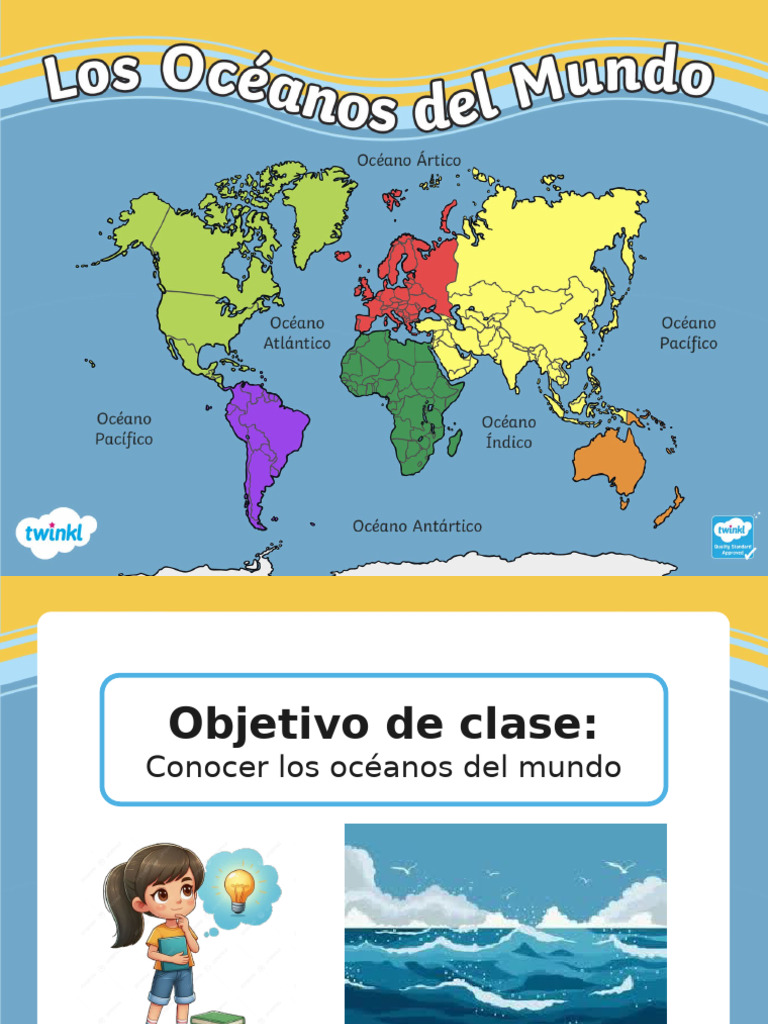 Oceanos Del Mundo | PDF | Océanos | océano Pacífico