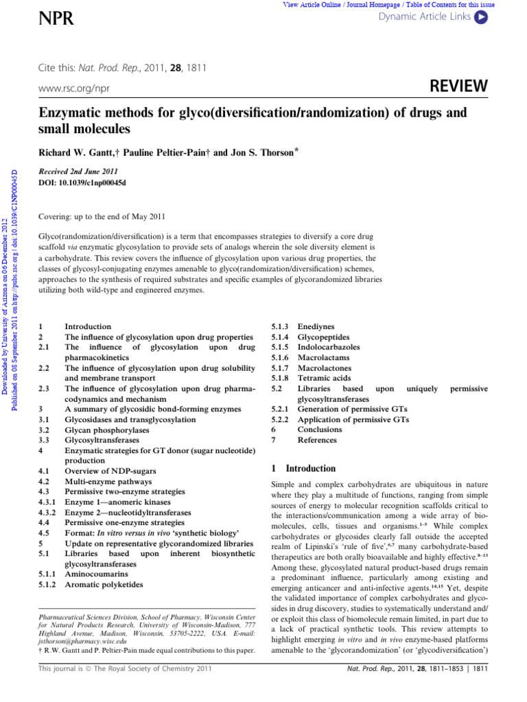 Review 1 | PDF | Biochemistry | Chemistry