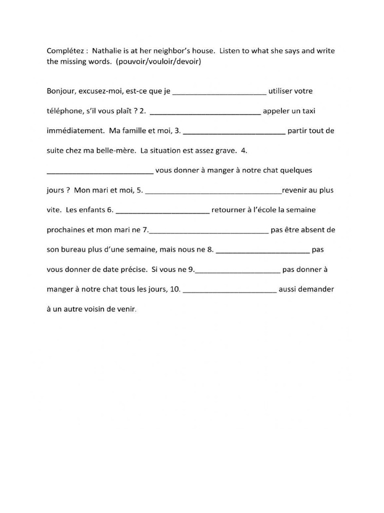Worksheet 364980 | PDF