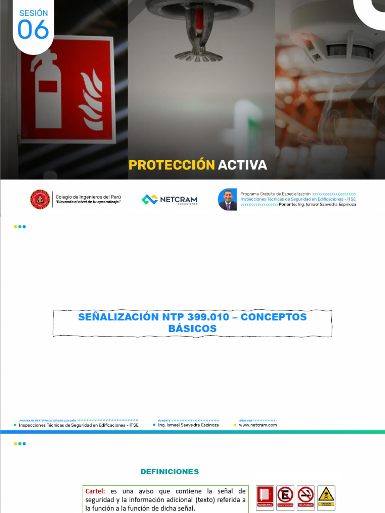 Sesión 06 - Inspecciones Técnicas de Seguridad en Edificaciones - Itse | PDF | Escalera | edificio