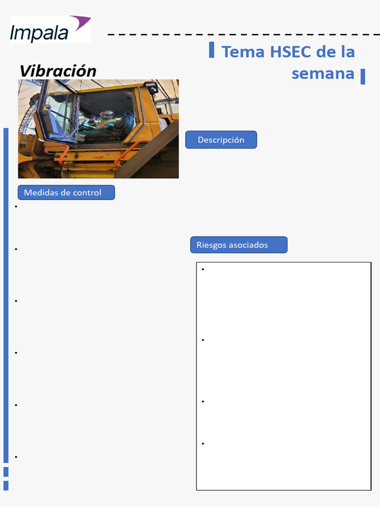Tema Hsec - Vibracion | PDF | Estrés (biología) | Síndrome del túnel carpiano