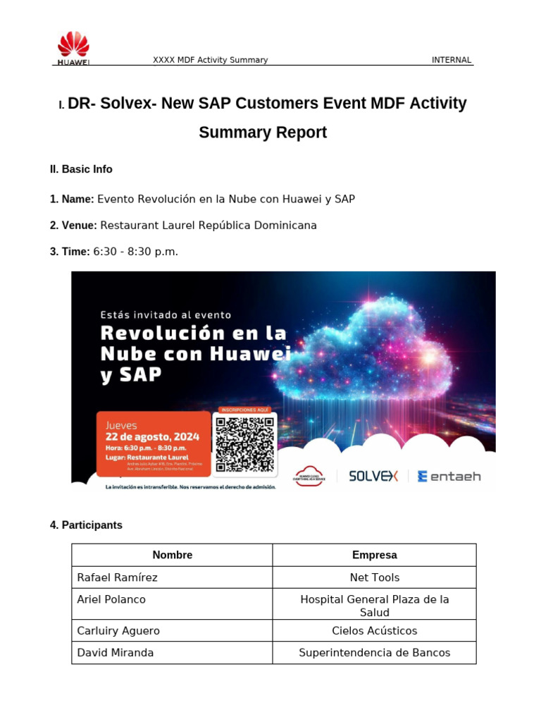 MDF Marketing Activity Summary Report SOLVEX -F | PDF
