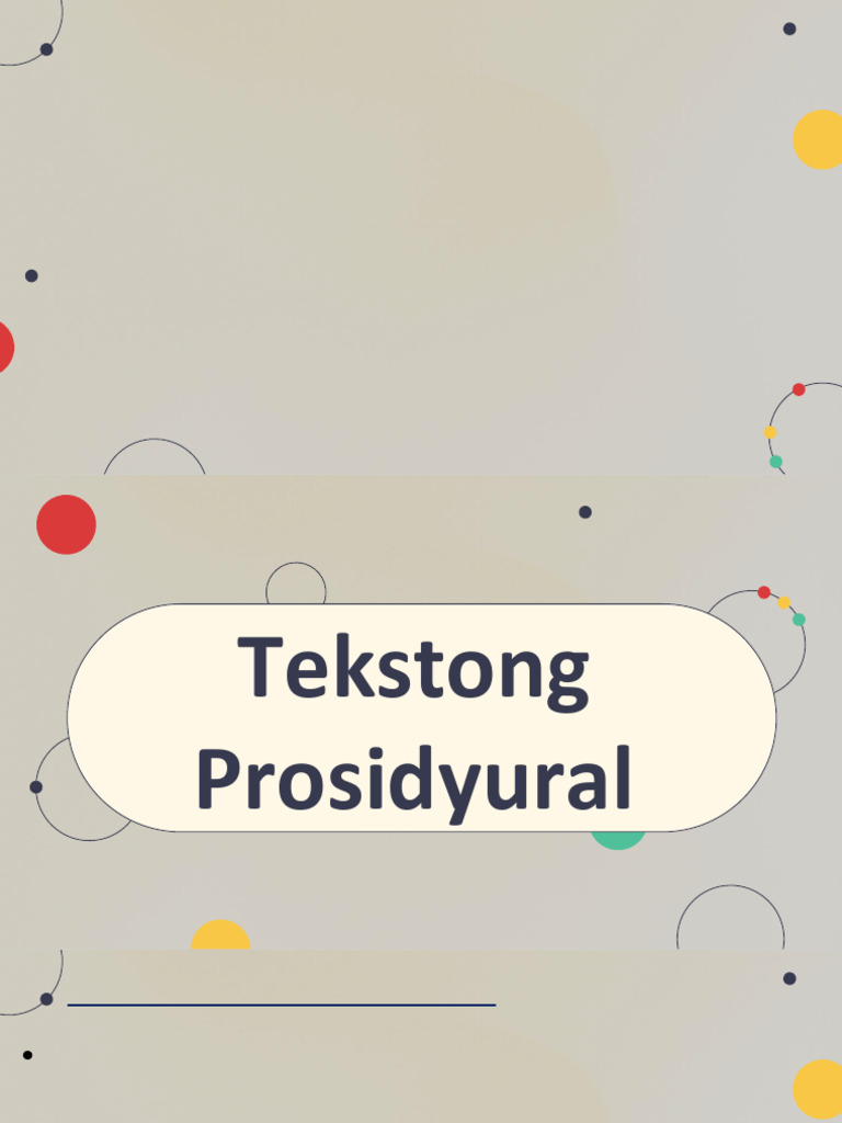 3 Prosidyural | PDF
