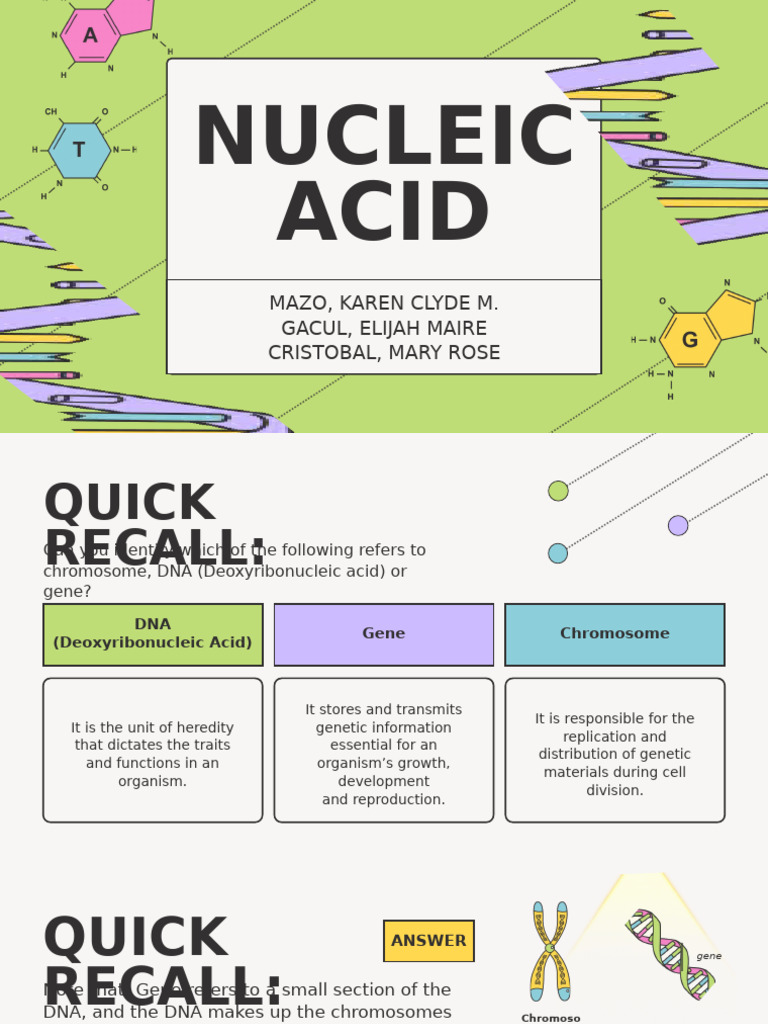 Nucleic Acids Biochem | PDF | Genetics | Dna