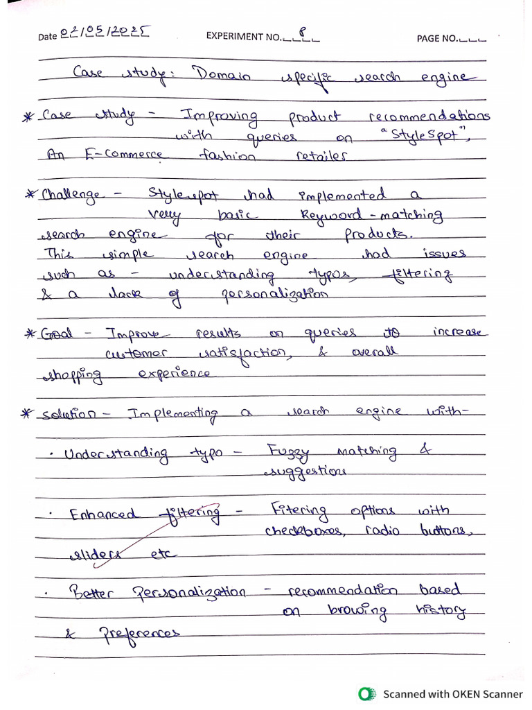 Both Case Studies, IR Lab | PDF