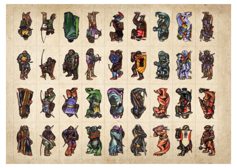 Miniaturas RPG Steve Jackson 01a-5 | PDF