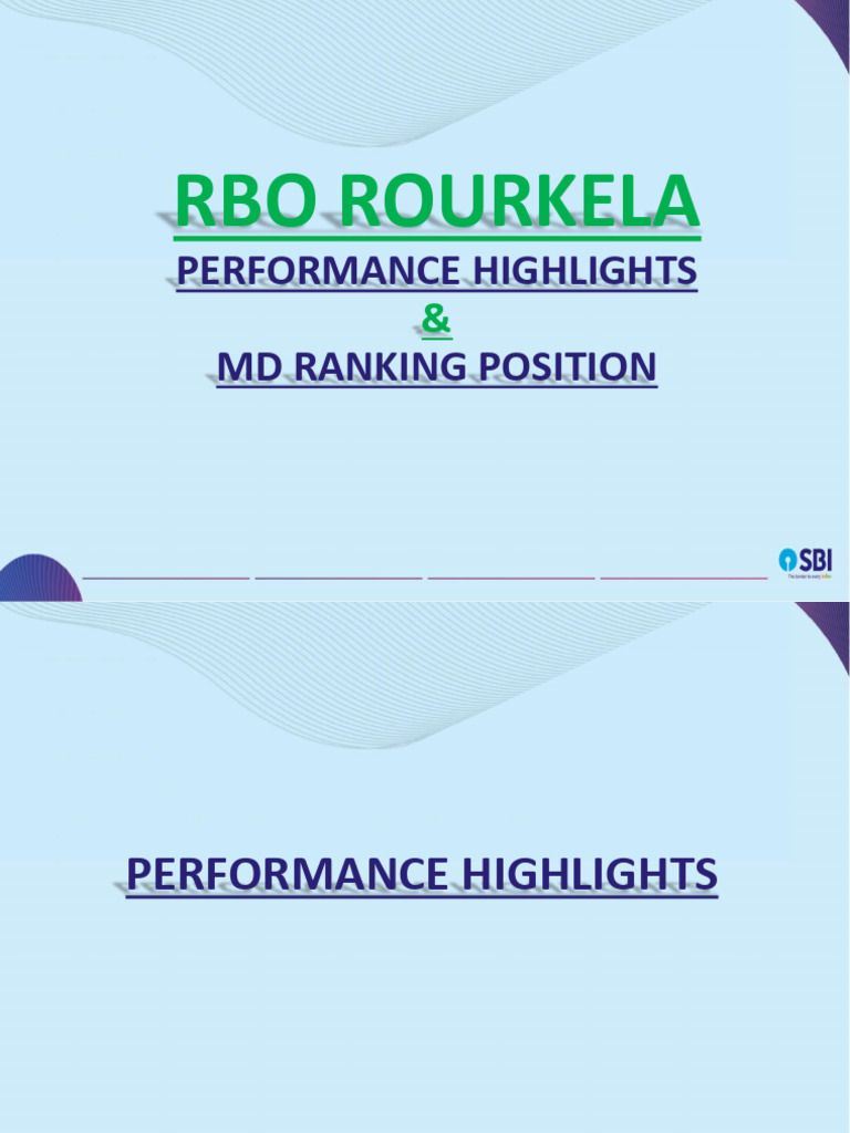 Performance and MD Ranking Slide | PDF | Jargon | Mathematics
