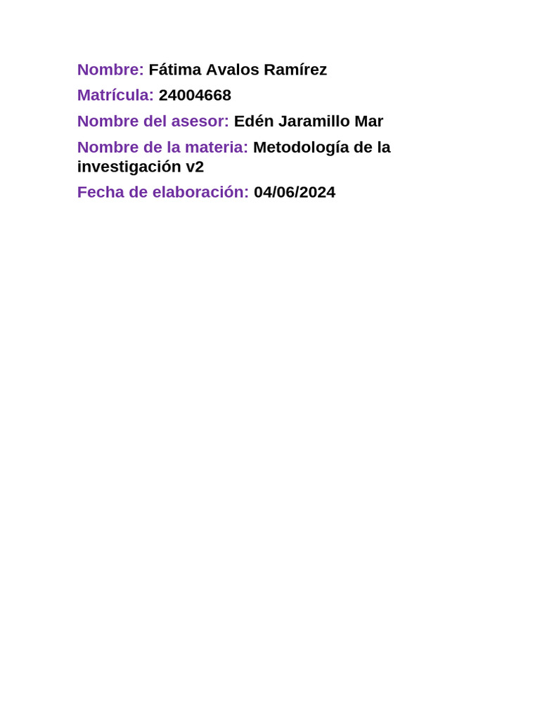 Avalos Fátima EA2 MdI | PDF | Comunicación | México
