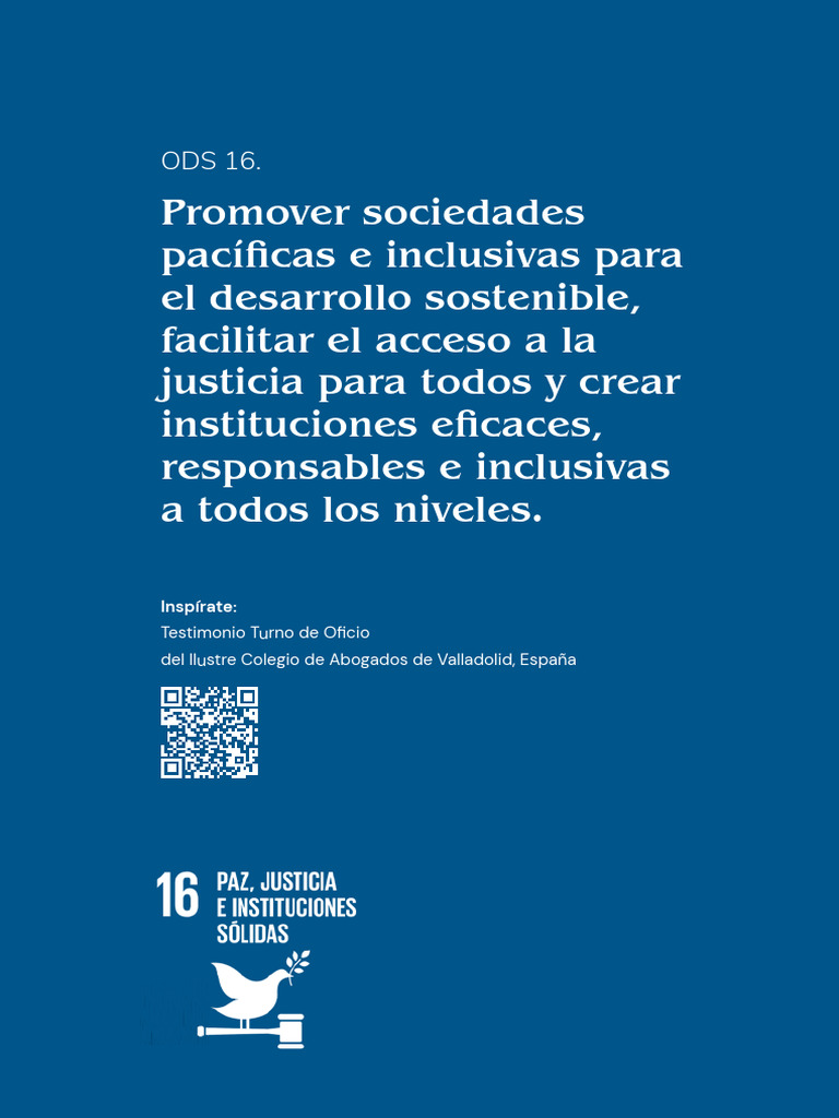 ODS16 FABRE ManualGuías WebBeTheChange | PDF | La Ley natural | Justicia