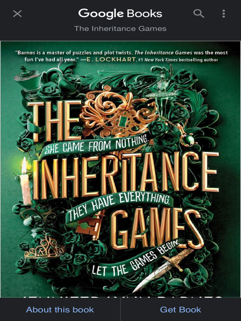 The Inheritance Ga - Google Books | PDF
