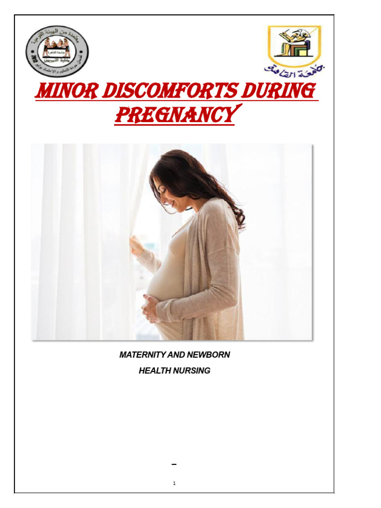 Minor Discomforts During Pregnancy | PDF | Urinary Incontinence ...